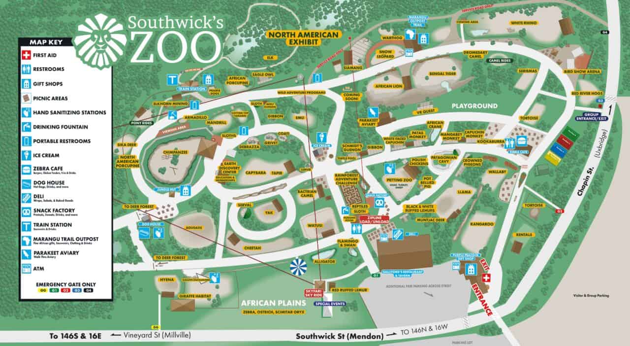 Guest Services | Southwick's Zoo